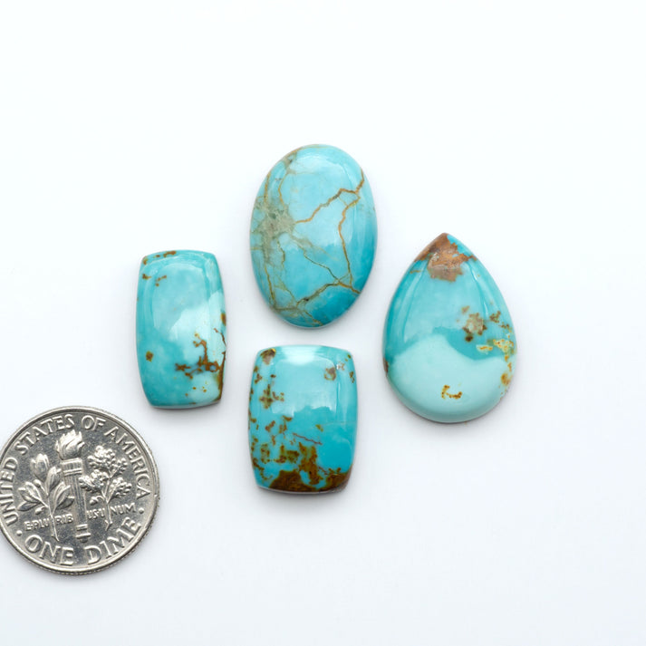 Pilot Mountain Turquoise Cabochons – Cutting Edge Turquoise