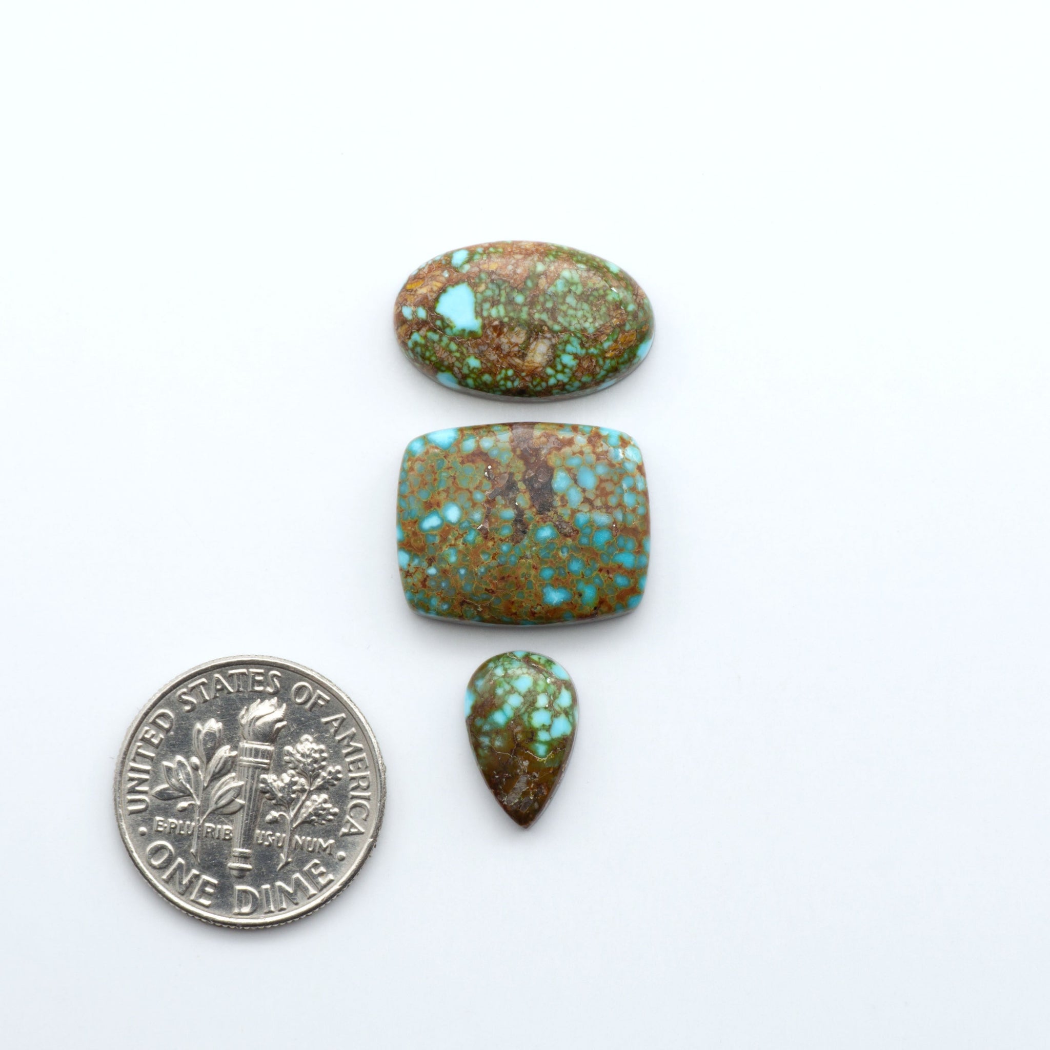 Kingman Turquoise Cabochons – Cutting Edge Turquoise