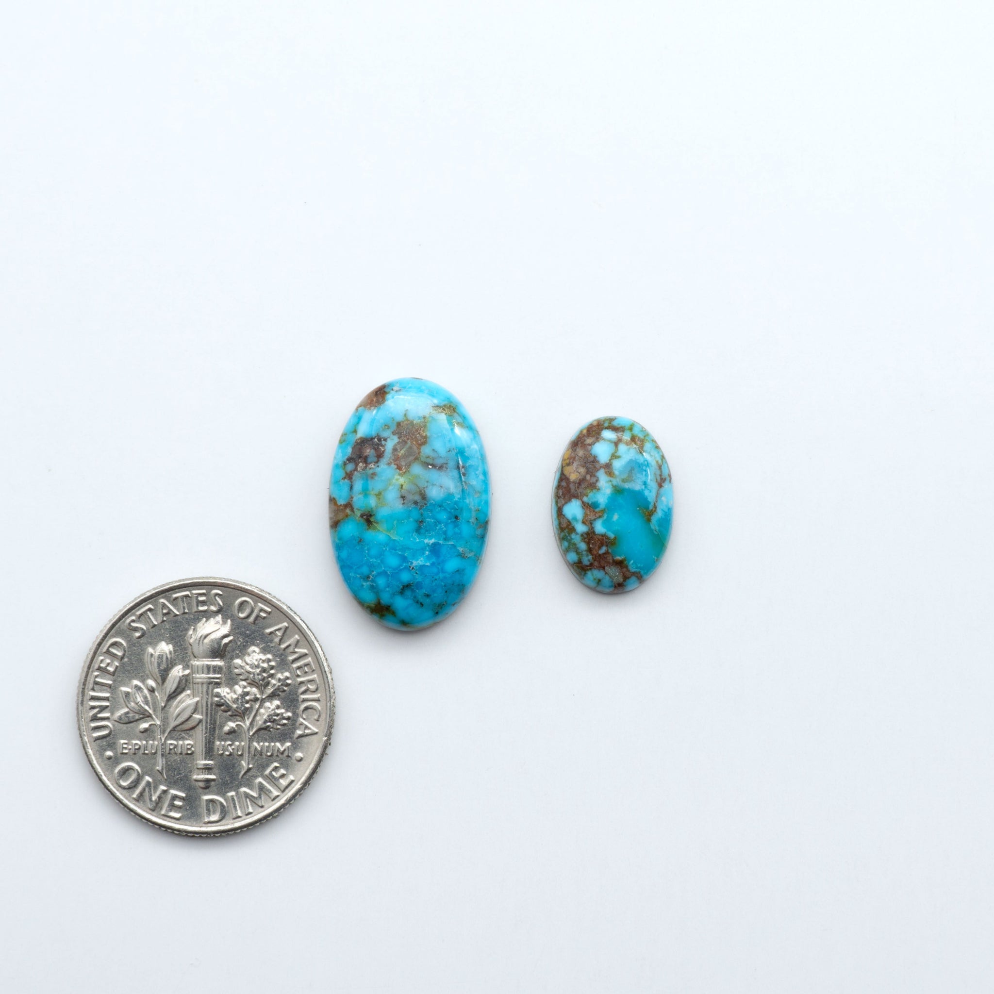 Kingman Turquoise Cabochons – Cutting Edge Turquoise