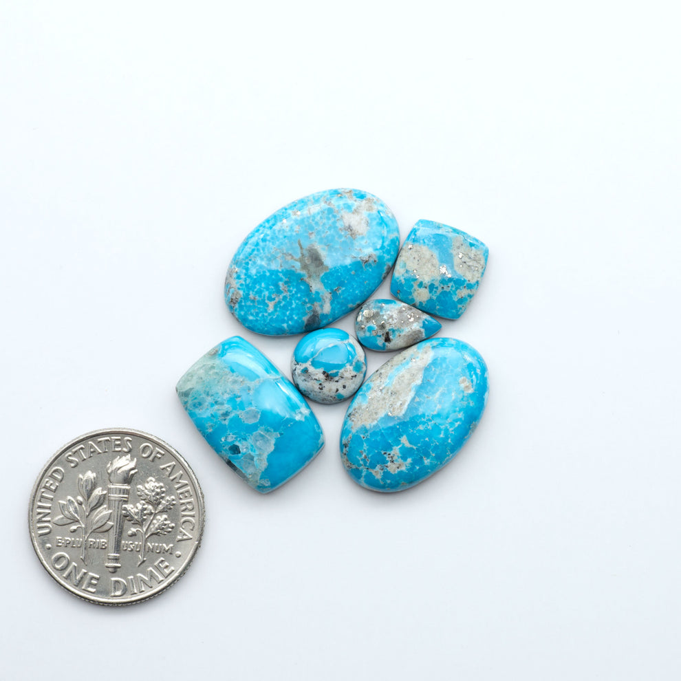 Blue Bird Turquoise Cabochons – Cutting Edge Turquoise
